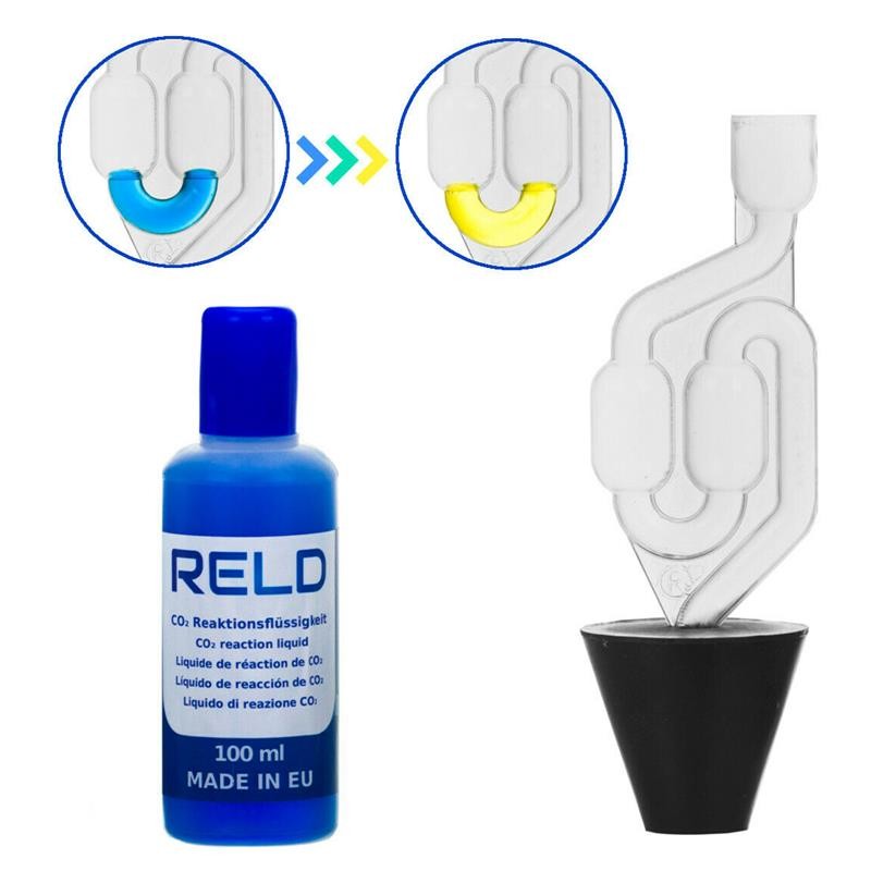 Kit Diagnostico RELD: Tester con Liquido Reattivo 100 ml per Perdite CO2